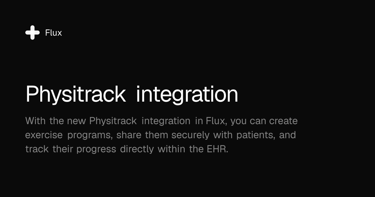 Physitrack integration