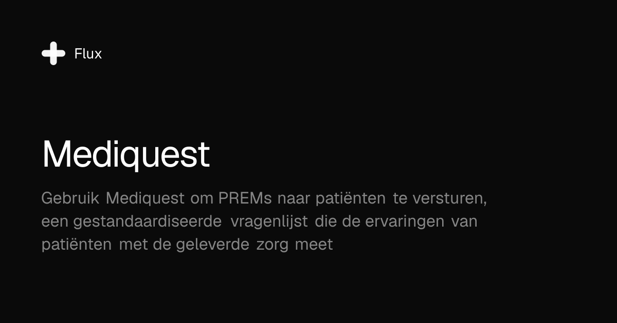 Mediquest – Flux Docs